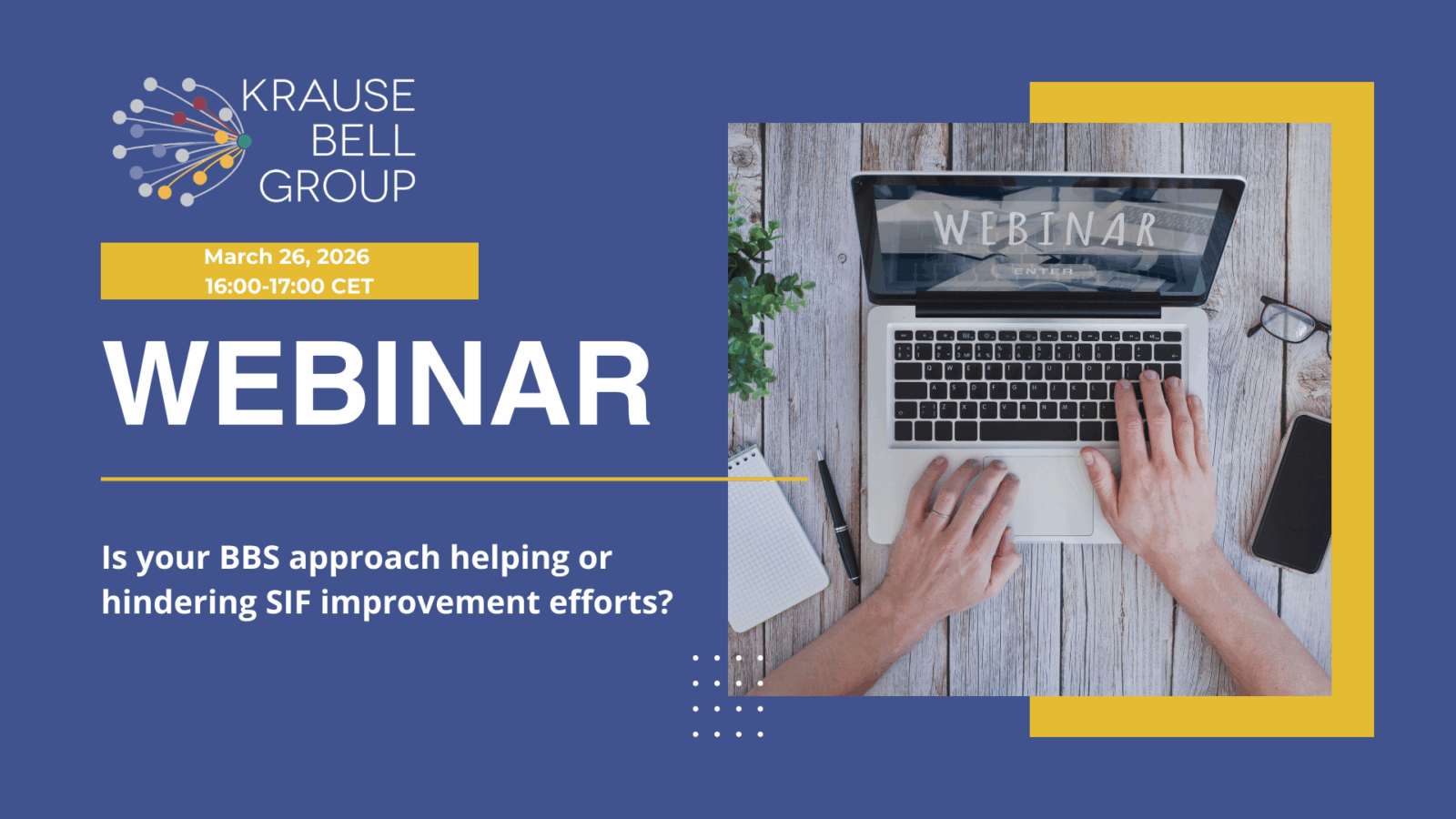 WEBINAR - Is your BBS approach helping or hindering SIF improvement ...