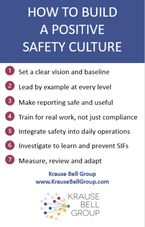 How to Build a Positive Safety Culture | Krause Bell Group